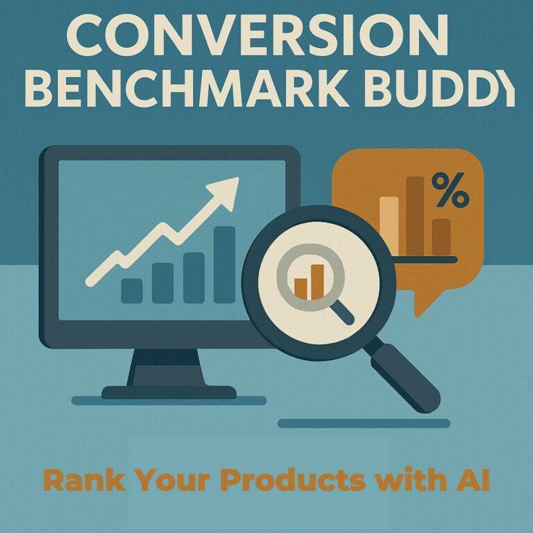 Conversion Benchmark Buddy CustomGPT – Stone's Goods